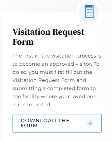 Georgia Department of Corrections, GA Inmate Visitation