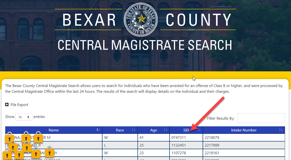 Bexar County Jail Adult Detention Center Roster Lookup, TX, Inmate Search