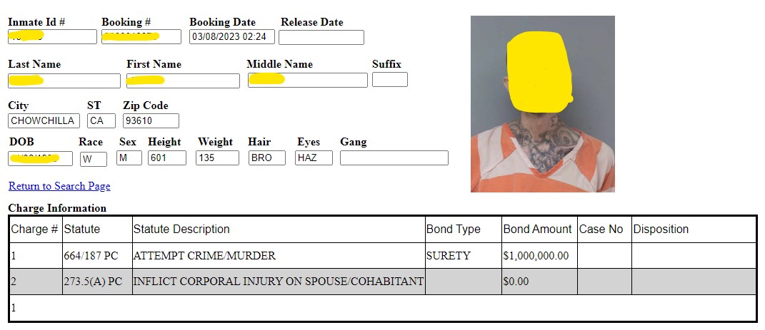 Madera County Jail Roster Lookup, CA, Inmate Search