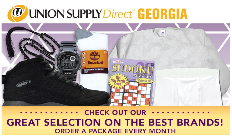 Georgia Department of Corrections, GA Inmate Commissary, Care Packs