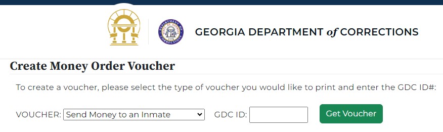 Georgia Department of Corrections, GA Inmate Commissary, Care Packs