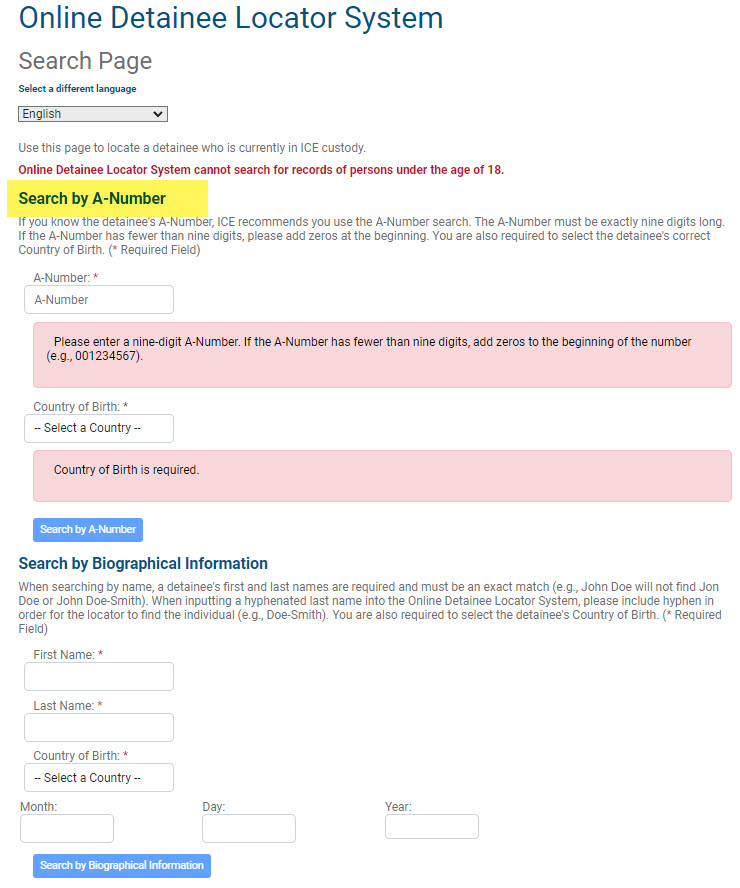 Minnesota Department of Corrections Inmate Search Instructions