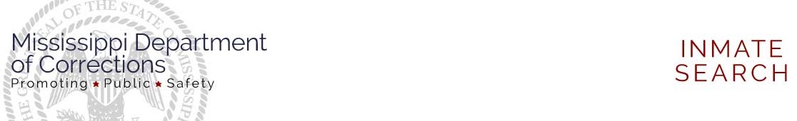 Mississippi Department of Corrections Inmate Search, MS