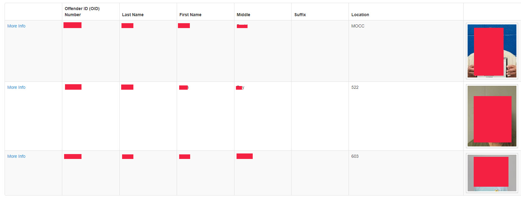 West Virginia Department of Corrections Inmate Search Instructions